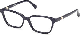 Max Mara Lunettes de vue Mm5261 - Femme - Accessoires - Bleu - Taille: 55 MM