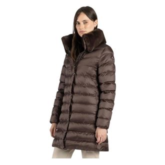 Canadian Femme, Manteaux, Brun, Taille: 38 FR Rita Long