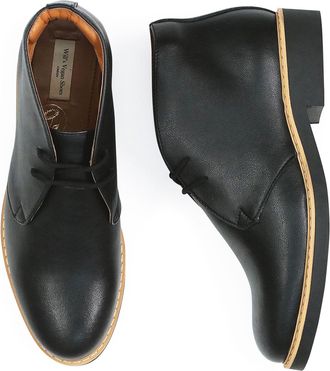 Will&rsquo;s Vegan Store Damen vegan Desert Boots Signature Schwarz