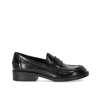 Ash Schwarze Leder Ringo Loafer Schuhe - - Shoes - Damen - Schwarzk - 40 EU