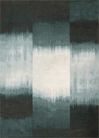 Louis De Poortere Louis De Poortere Teppich Meditation Sendai blau