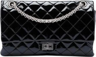 Chanel Sac bandouli&egrave;re Reissue Double Flap Pre-owned - Femme - Pre-owned - Noir - Taille: ONE Size