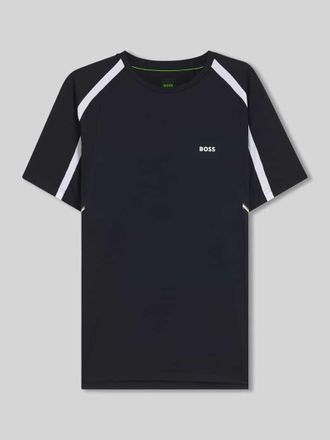 HUGO BOSS Slim Fit Sport T-Shirt mit Logo-Schriftzug