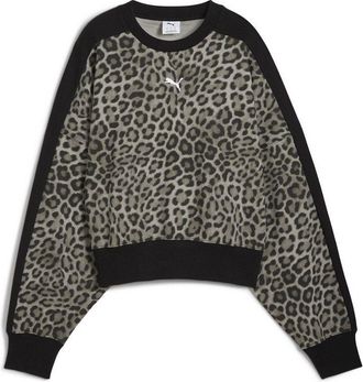 Puma Sweatshirt T7 Leo Luxe Oversized Sweatshirt Damen