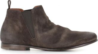 Churchs Homme, Chaussures, Brun, Taille: 41 1/2 EU Ebony Suede Chelsea