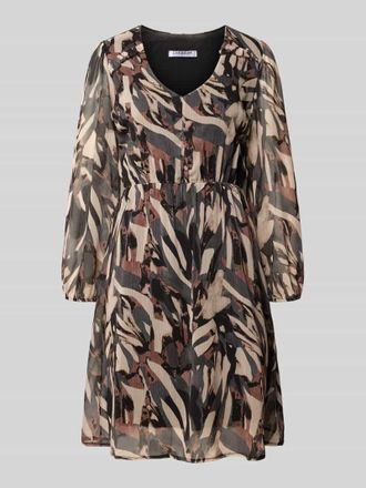Zabaione Minikleid mit V-Ausschnitt Modell Ev44aa