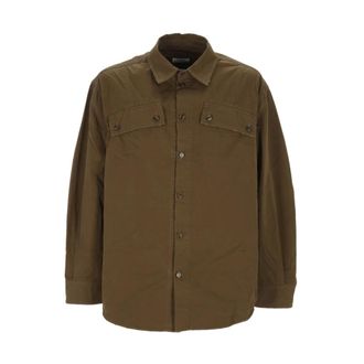 Off-white Bookish GD Popl Over Milit Shirt - - Jackets - Herren - Gr&uuml;n - S