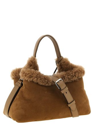 Tod's Suede Shoulder Bag - Brown