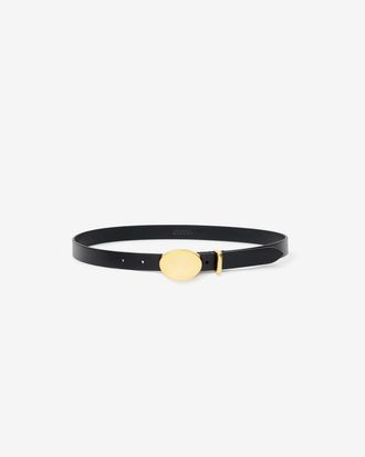 Isabel Marant Ceinture Silvana - Femme - Noir Et Dor&eacute; - Taille 75 - Isabel Marant