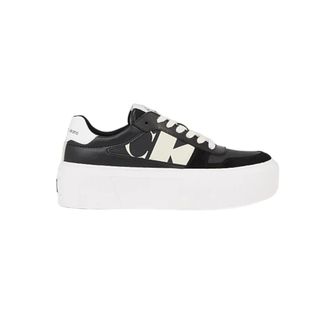 Calvin Klein Zeitgen&ouml;ssische Flatform Sneakers - - Shoes - Damen - Schwarzk - 41 EU