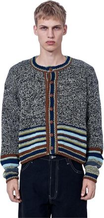 Story mfg. Story mfg. - Cardigan en maille Root - Homme - Pulls - Multicolore - Taille: L