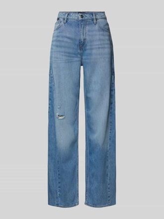 HUGO BOSS Wide Leg Jeans im Destroyed-Look Modell CROSSROAD SUPER