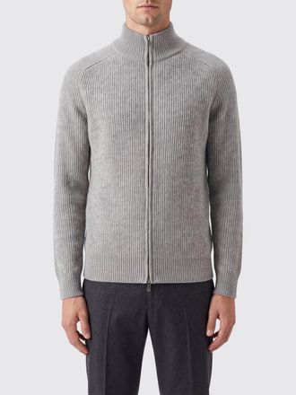 Lardini Rollkragen-Cardigan aus Wolle und Kaschmir mit durchgehendem Rei&szlig;verschluss