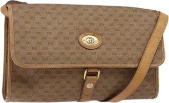 Gucci Pre-owned Plastique sacs-gucci - Femme - Pre-owned - Beige - Taille: ONE Size