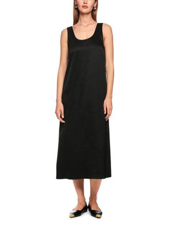 Marc Cain Midikleid Satinkleid - Regular Fit