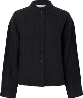 Selected Female Hemd Leinen