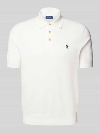 Polo Ralph Lauren Regular Fit Poloshirt mit Label-Stitching