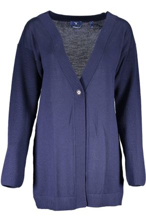 GANT Merinowolle Cardigan V-Ausschnitt Relaxed Fit