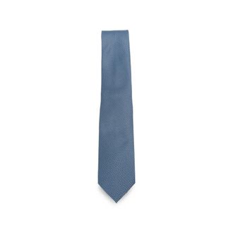 Tom Ford Houndstooth-Krawatte - - Accessories - Herren - Blau - ONE SIZE