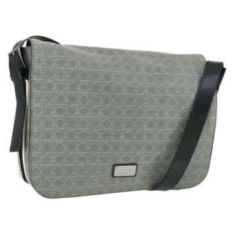 Ferragamo Pre-owned Plastic Shoulder Bag - - Pre-owned - Damen - Grau - ONE SIZE