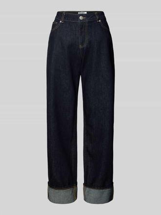 Review Straight Leg Jeans aus reiner Baumwolle