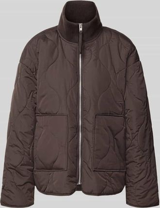 Jack & Jones Steppjacke mit gestricktem Stehkragen Modell SERENA