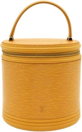 Louis Vuitton Sac Vanity Vintage Pre-owned - Femme - Pre-owned - Jaune - Taille: ONE Size