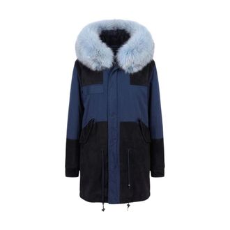 Mr & Mrs Italy Parka - - Coats - Damen - Blau - XS