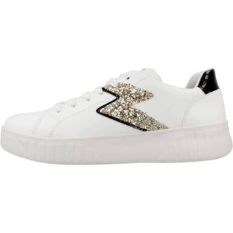 Geox Femme, Chaussures, Blanc, Taille: 33 EU Baskets &eacute;l&eacute;gantes pour femmes pour occasions d&eacute;contract&eacute;es