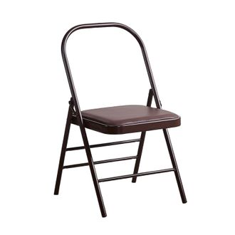 Generic Klappstuhl Klein Leicht Gepolstert mit Lehne Bis 100kg Belastbar Klappst&uuml;hle Esszimmer Kompakt Keine Montage Erforderlich f&uuml;r G&auml;ste K&uuml;che B&uuml;ro Hochzei