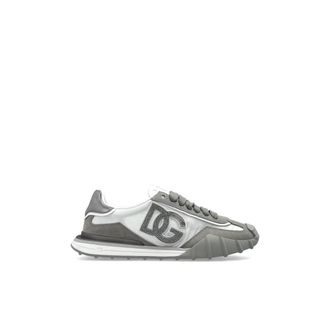 Dolce & Gabbana Sportschuhe mit Logo - - Shoes - Damen - Grau - 40 1/2 EU