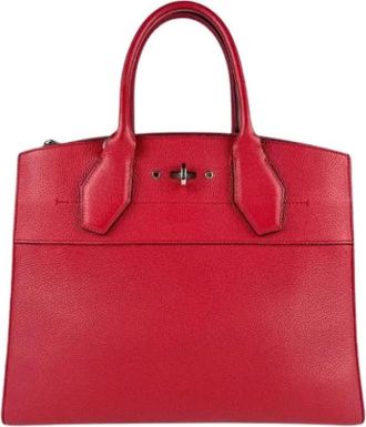 Louis Vuitton Sac &agrave; main City Steamer MM Pre-owned - Femme - Pre-owned - Rouge - Taille: ONE Size