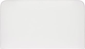 IDIMEX Kopfteil NAOFE gepolstert mit Wandbefestigung wei&szlig; - Bettkopfteil 120 cm, headboard mit Kunstlederbezug f&uuml;r Einzelbett, Kopfende