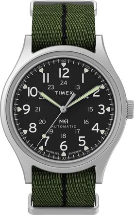 Timex Uhren - Mechanische Automatikuhr Timex Mk1 Automatic - Gr. unisize - in Gr&uuml;n - f&uuml;r Damen