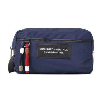 Dsquared2 Kulturtasche - - Bags - Herren - Blau - ONE SIZE