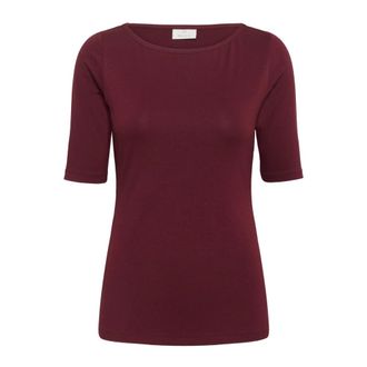 Kaffe Oberteile - - Tops - Damen - Rot - L