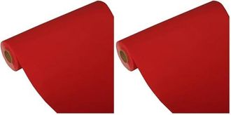 Papstar Tischl&auml;ufer, Tissue ROYAL Collection 24 m x 40 cm rot, 84312 (Packung mit 2)