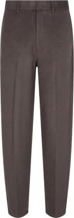 Emporio Armani Homme, Pantalons, Brun, Taille: S Wide Pantalons
