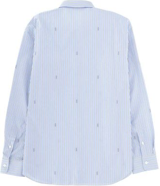 Gucci Striped Cotton Shirt - Blue