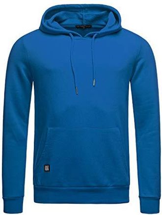 Red Bridge Sweat &agrave; Capuche Sweatshirt avec Poche Frontale Pull de Base Large Gamme de Couleurs Bleu fonc&eacute; M