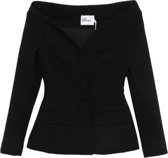 Self Portrait Veste ajust&eacute;e - Femme - Vestes - Noir - Taille: 36 FR