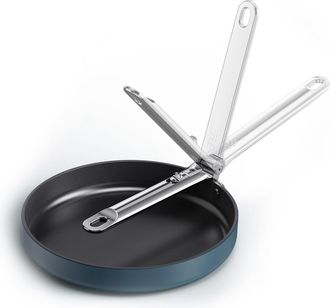 Joseph Joseph Space 24 cm (9,5) antihaftbeschichtete Bratpfanne mit klappbarem Griff, induktionsgeeignet
