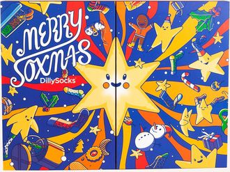 DillySocks Dillysocks Socken-Adventskalender Adventskalender 2026 braun