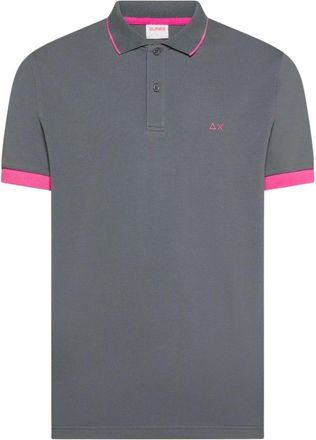 Sun 68 Homme, Tops, Gris, Taille: 3XL Polo