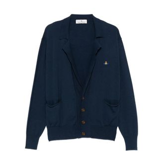 Vivienne Westwood Samuel Cardigan - - Knitwear - Herren - Blau - L