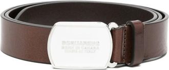 Dsquared2 Homme, Accessoires, Brun, Taille: 105 CM Leather Belt