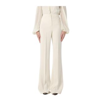 Twinset Wide Leg Pants - - Trousers - Damen - Wei&szlig; - M