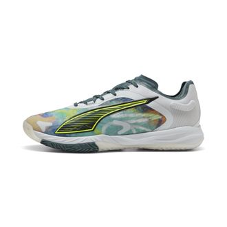 Puma Accelerate NITRO&acirc;&cent; SQD 4 Berlin Handballschuhe Unisex, Schuhe, Grau, 35.5