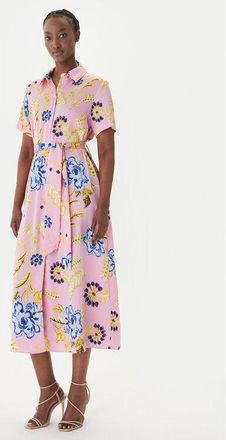 Lola Casademunt Hemdkleid LS2616088 Rosa Regular Fit