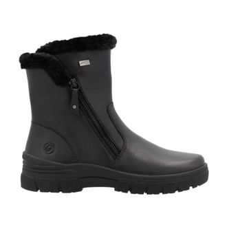 Remonte Schwarze L&auml;ssige Damen Stiefeletten - - Shoes - Damen - Schwarzk - 40 EU